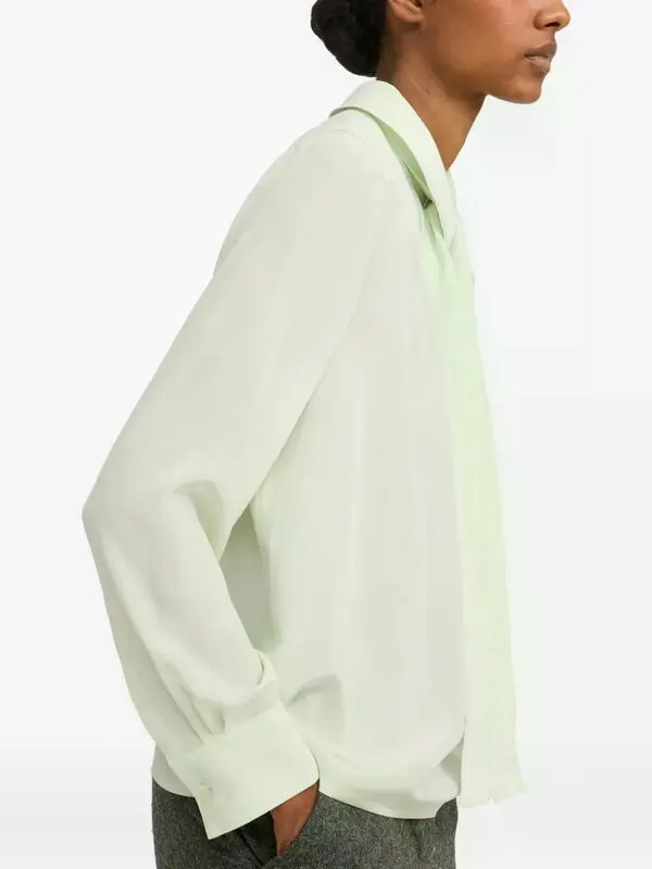 YVES SALOMON Tie-neck Blouse