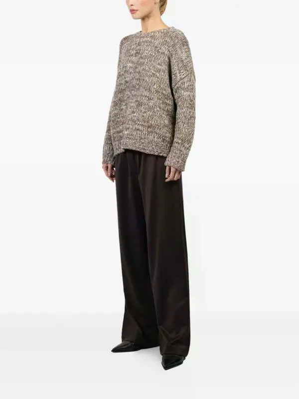 Sablyn Cypress Marl-knit Sweater