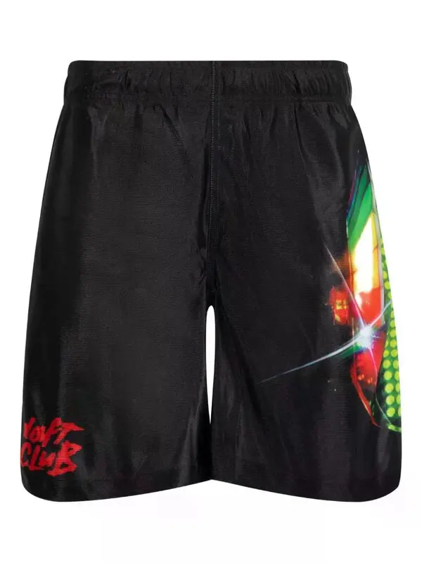 PLEASURES X Daft Punk Graphic Track Shorts