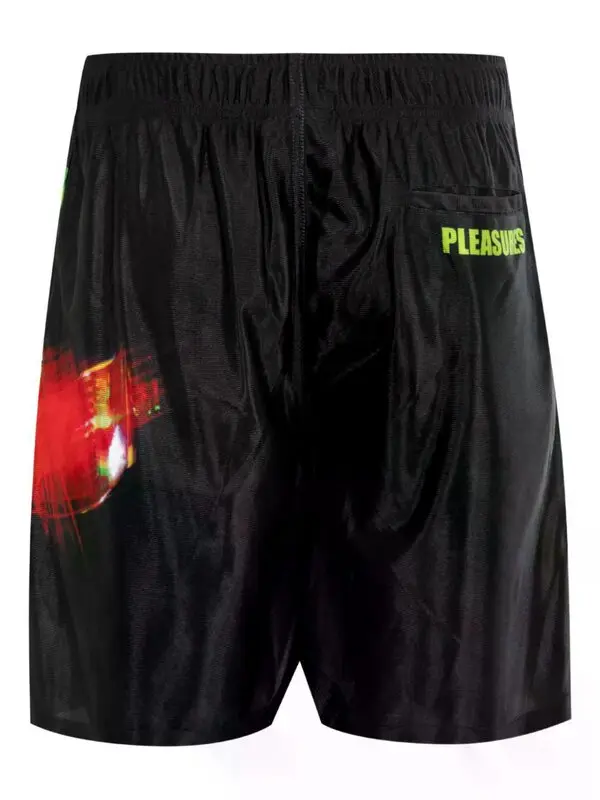 PLEASURES X Daft Punk Graphic Track Shorts