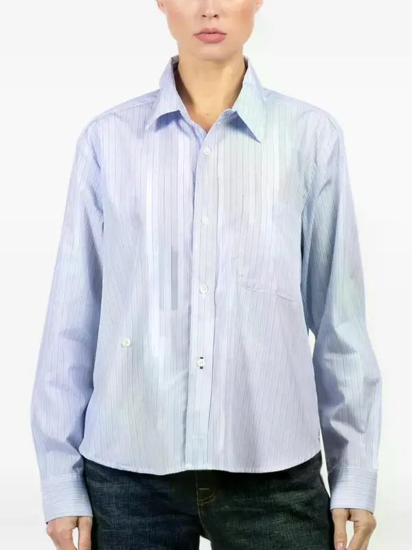 CISSA Striped Long-sleeve Shirt