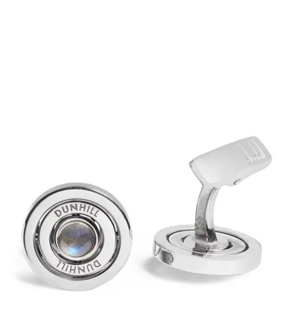 Dunhill Labradorite Gyro Cufflinks - Silver