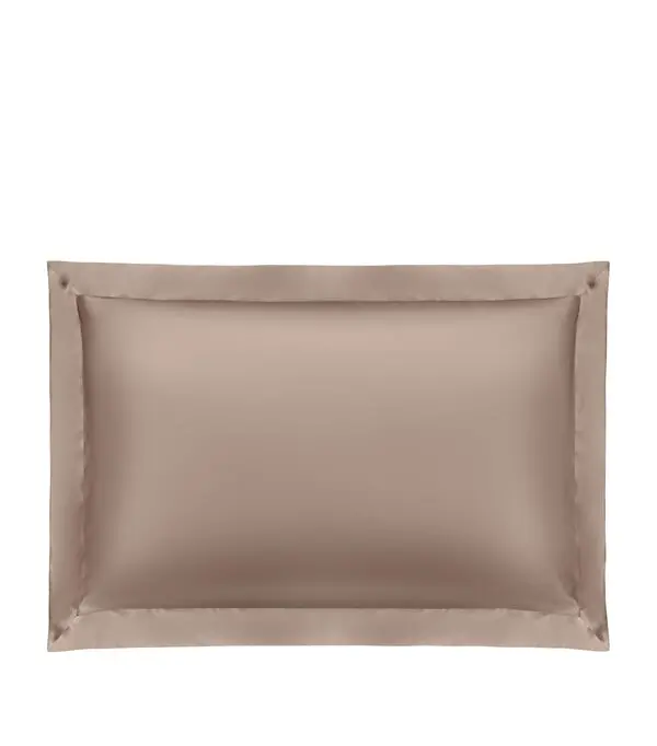 Gingerlily Silk Mocha King Pillowcase - Brown