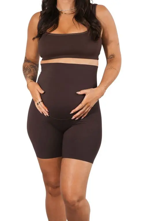 VITALITY Cloud Ii Maternity Rider Short - Espresso