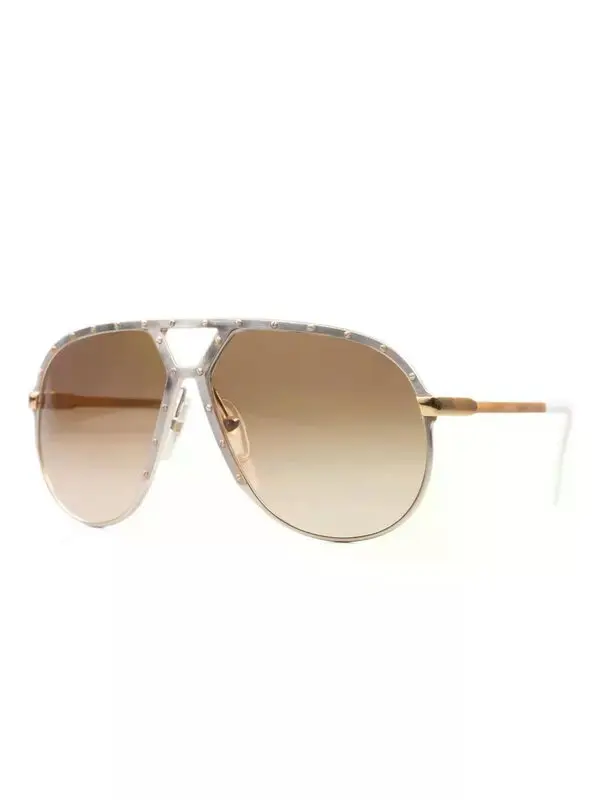 ALPINA Studded Sunglasses - Silver