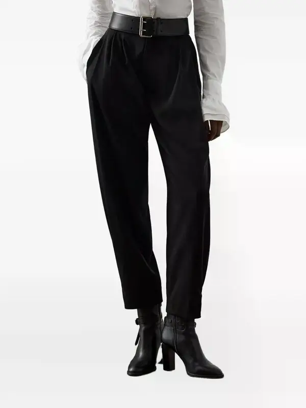 Ralph Lauren Pleated Wool Trousers