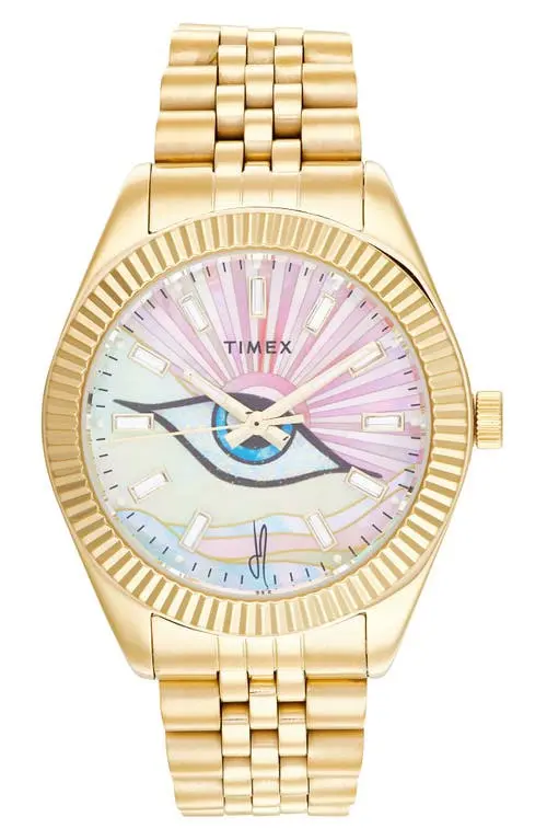 TIMEX® X Jacquie Aiche Guiding Light Bracelet Watch - Gold
