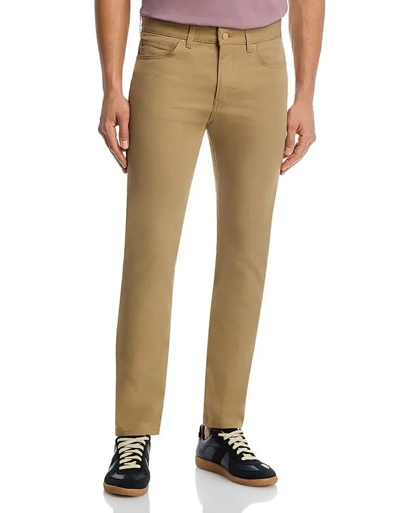 BOSS Delaware Slim Fit Pants - Beige/ Khaki