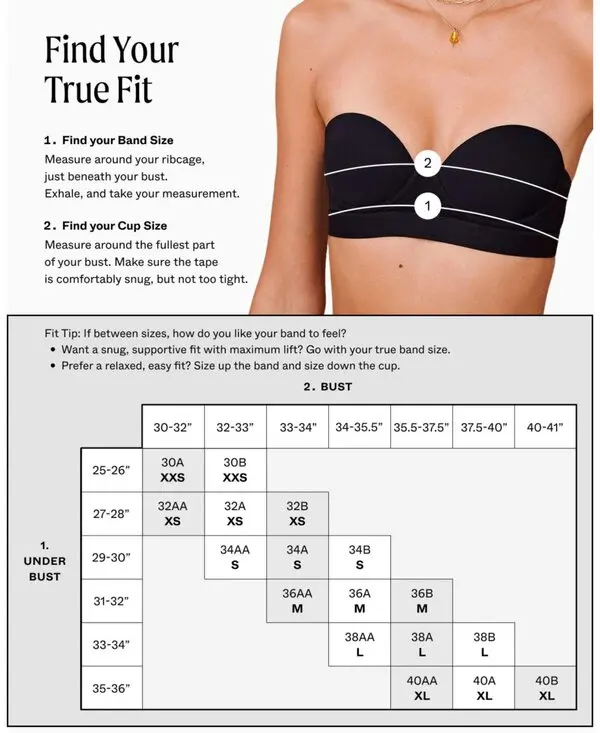 Pepper Mvp Multiway Strapless Bra - Black
