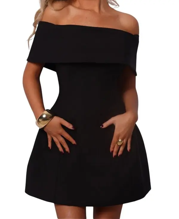 HEIRESS BEVERLY HILLS Strapless A-line Mini Dress