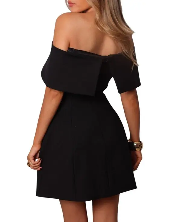 HEIRESS BEVERLY HILLS Strapless A-line Mini Dress
