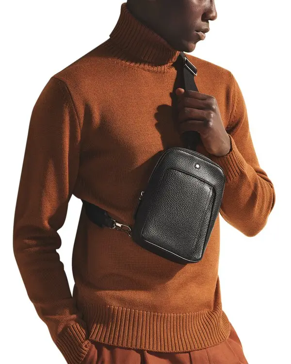 Montblanc Grain Crossbody Bag - Black