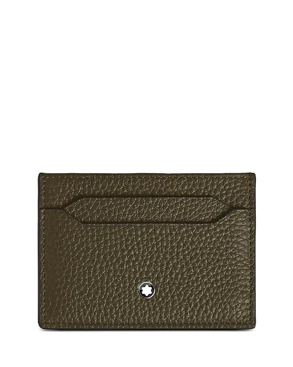 Montblanc Grain Card Holder 5cc Exclusive - Green