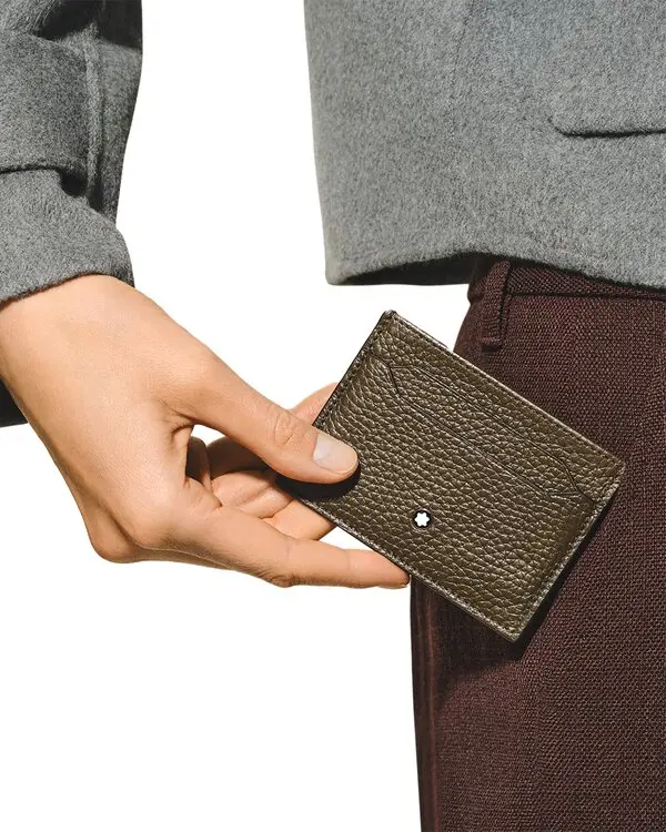 Montblanc Grain Card Holder 5cc Exclusive