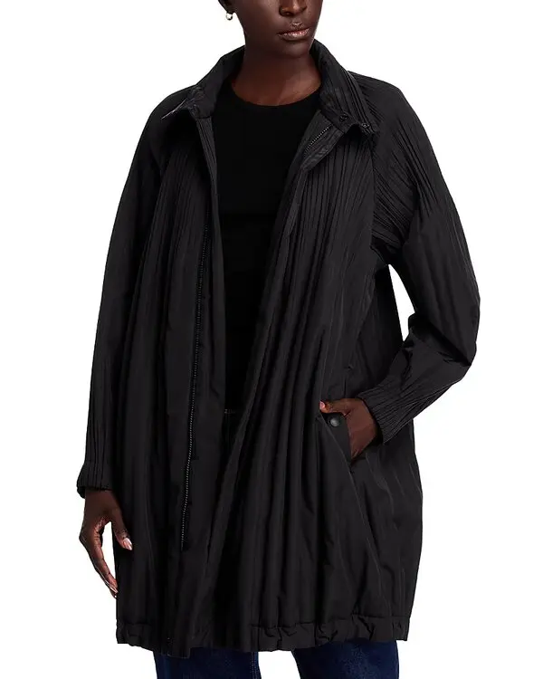 Issey Miyake Padded Pleats Coat