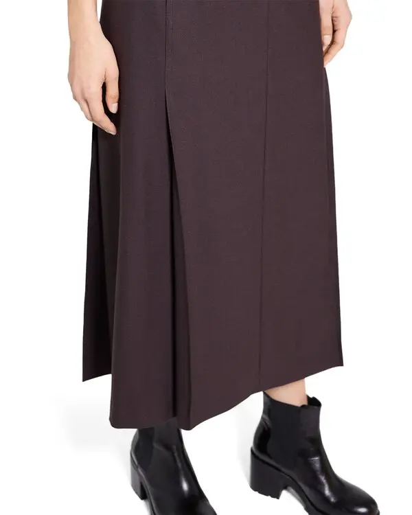 Theory Trouser Front Maxi Skirt