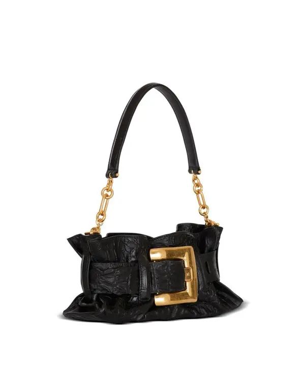 Balmain Mini Anthem Embossed Bag