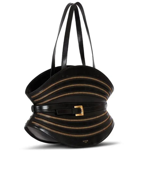 Balmain Medium Shuffle Zips Bag