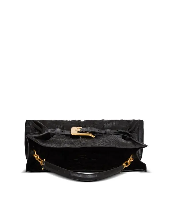 Balmain Medium Anthem Embossed Bag