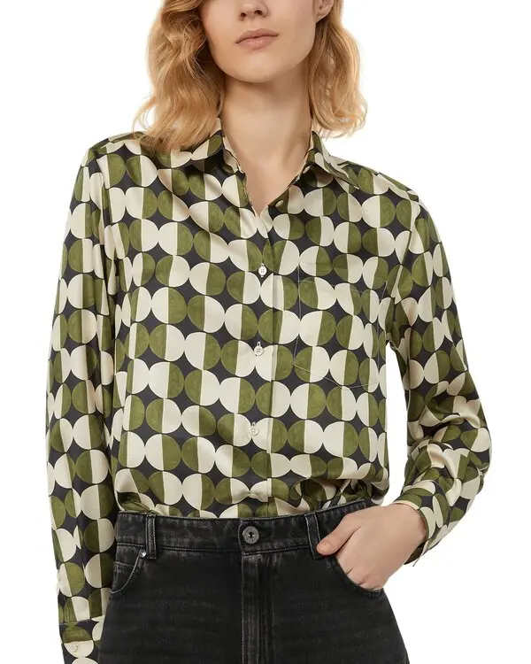 Max Mara Rive Silk Shirt