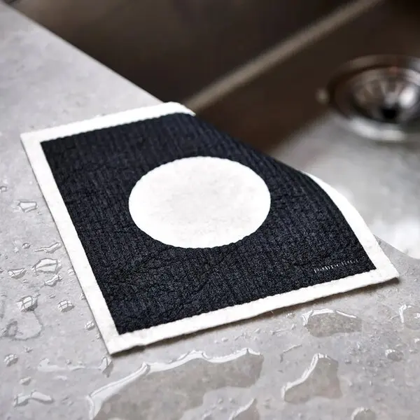 PAPPELINA Vera Swedish Dishcloth - Black