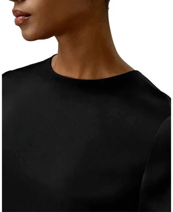 Lilysilk Basic Silk T-shirt - Black