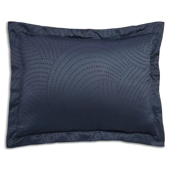 SCHLOSSBERG Yael Jacquard King Sham - Dark Bleu