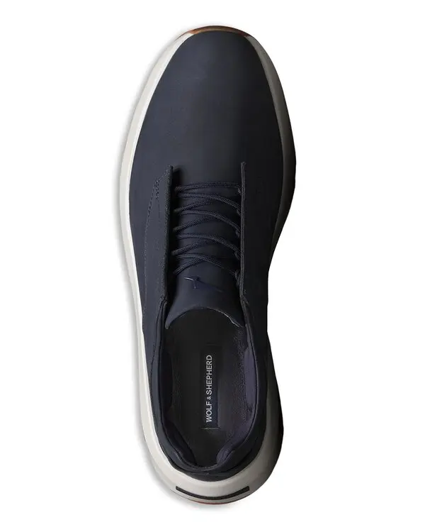 Wolf & Shepherd Supercrossover Lace Up Sneakers - Navy / White