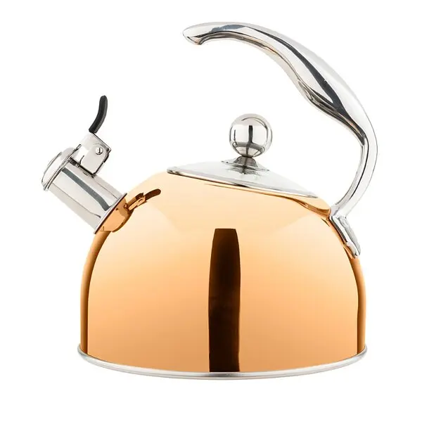 VIKING 2.6 Qt Whistling Kettle - Rose Gold