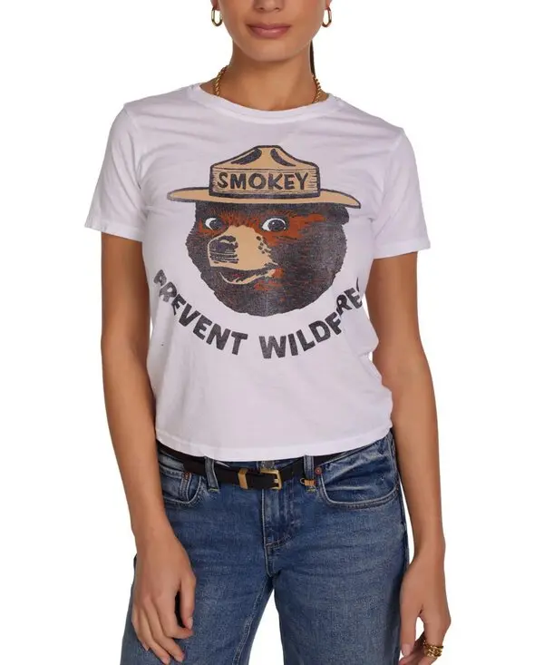 Lauren Moshi Ursula Smokey Bear Graphic Tee