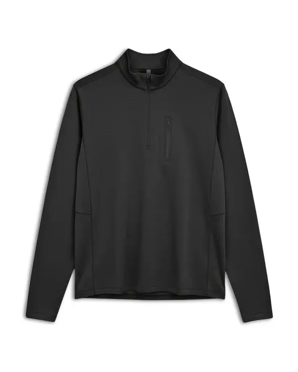 Ten Thousand Overzip Mock Neck Sweatshirt - Black