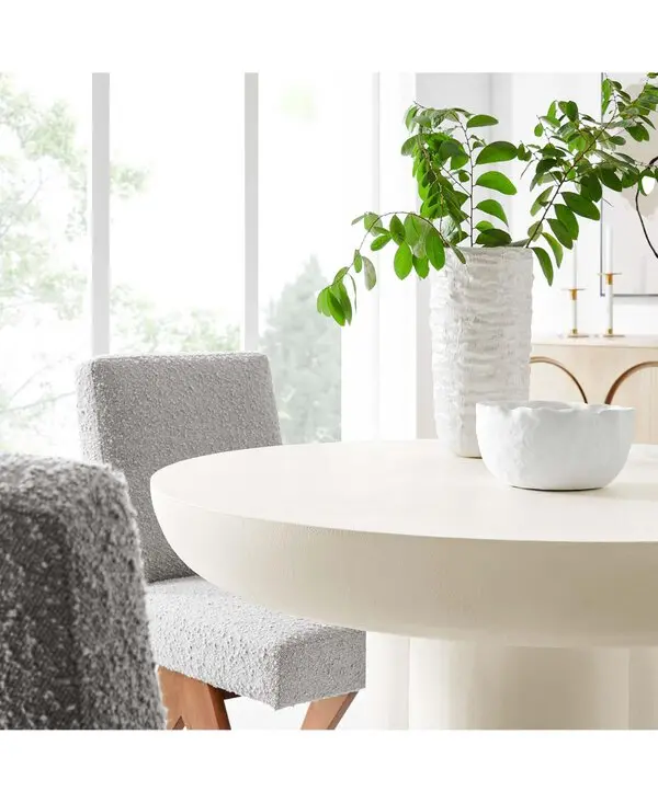 MODWAY Caspian 40 Round Concrete Dining Table