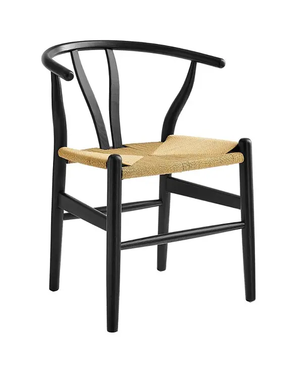 MODWAY Amish 29 Wood Dining Chair - Black