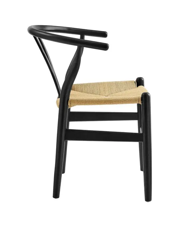 MODWAY Amish 29 Wood Dining Chair - Black