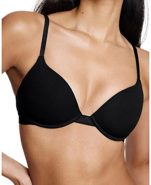 Pepper Supima Cotton Lift Up Bra - Black