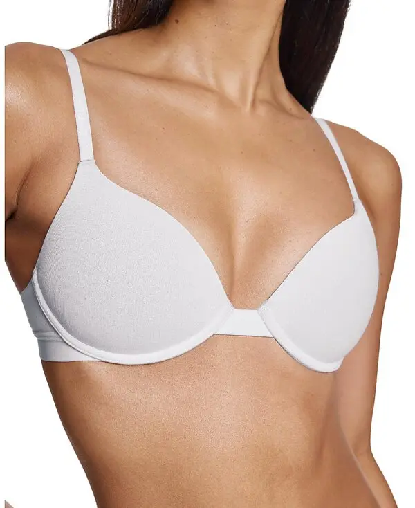 Pepper Supima Cotton Lift Up Bra - White