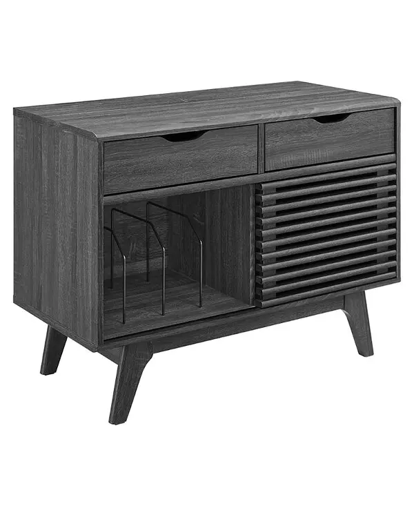 MODWAY Render Vinyl Record Display Stand - Charcoal