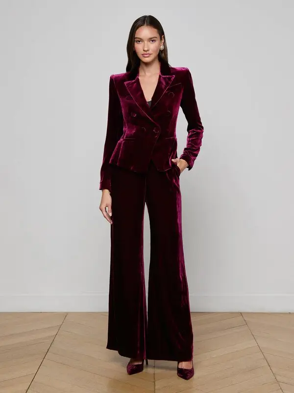 L'Agence Marie Velvet Blazer