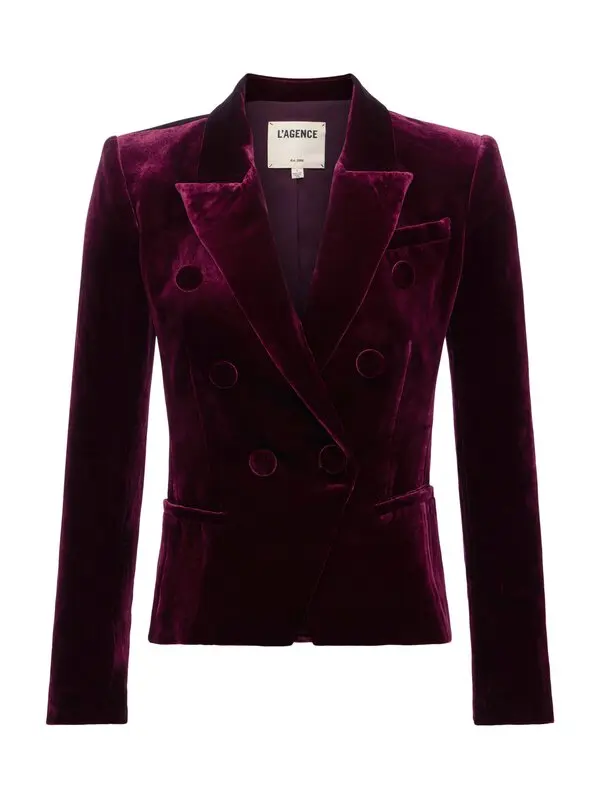 L'Agence Marie Velvet Blazer
