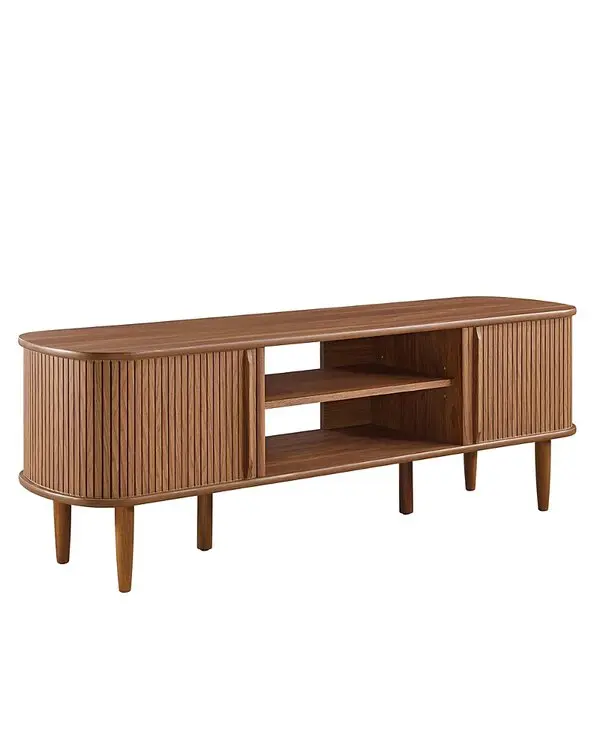 MODWAY Contour 55 Tv Stand - Walnut