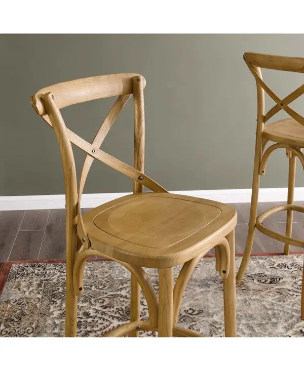 MODWAY Gear Bar Stool - Natural