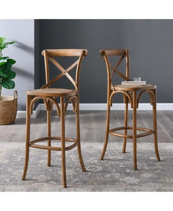 MODWAY Gear Bar Stool - Walnut