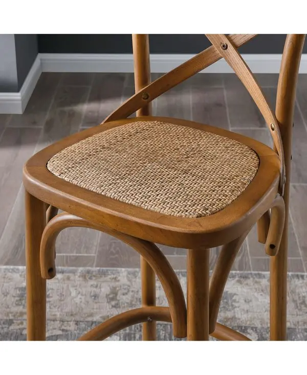 MODWAY Gear Bar Stool - Walnut