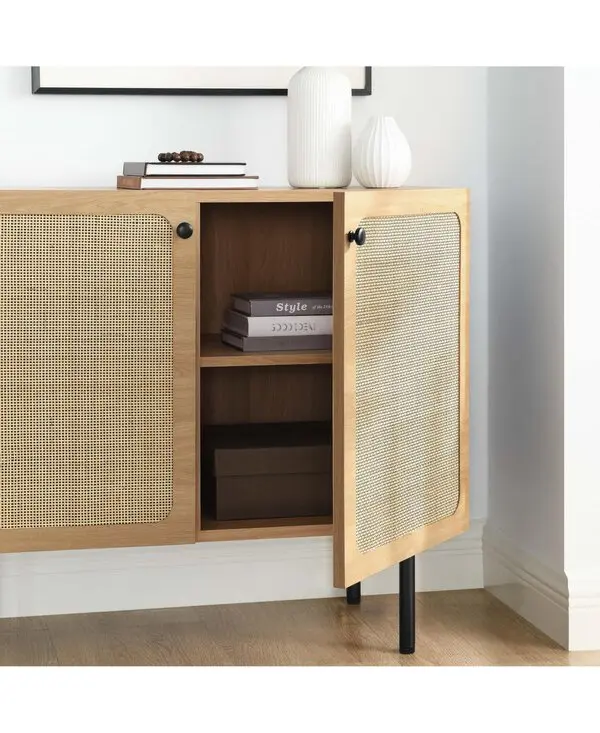 MODWAY Chaucer Accent Cabinet - Oak