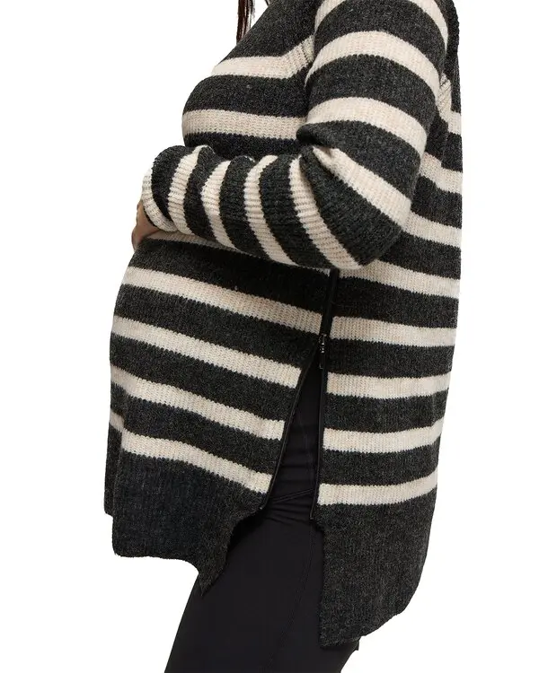 Ingrid & Isabel® Maternity Raglan Stripe Sweater