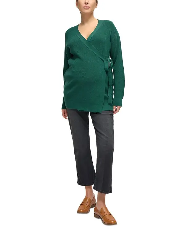 Ingrid & Isabel® Crossover Maternity Cardigan Sweater