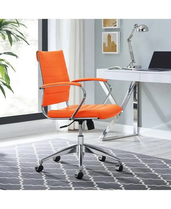 MODWAY Jive Mid Back Office Chair - Orange