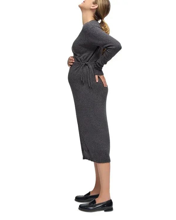 INGRID & ISABEL V-neck Sweater Maternity Dress