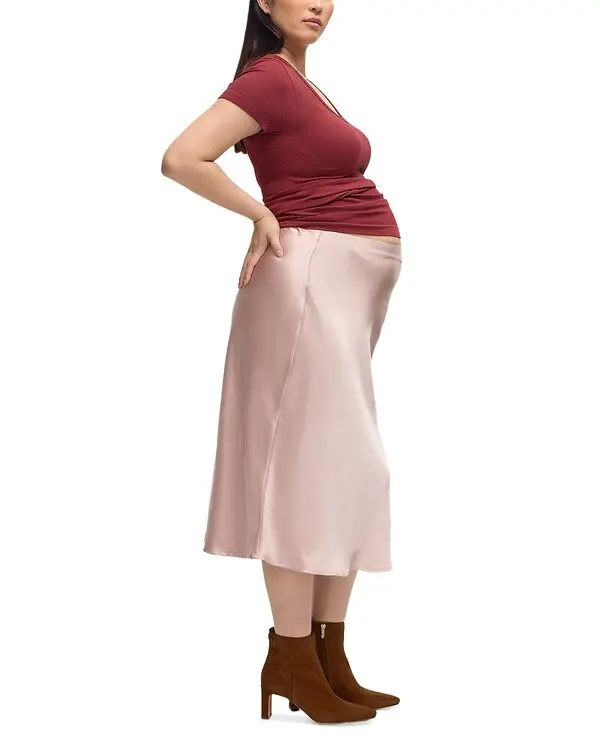 INGRID & ISABEL Bias Cut Maternity Skirt