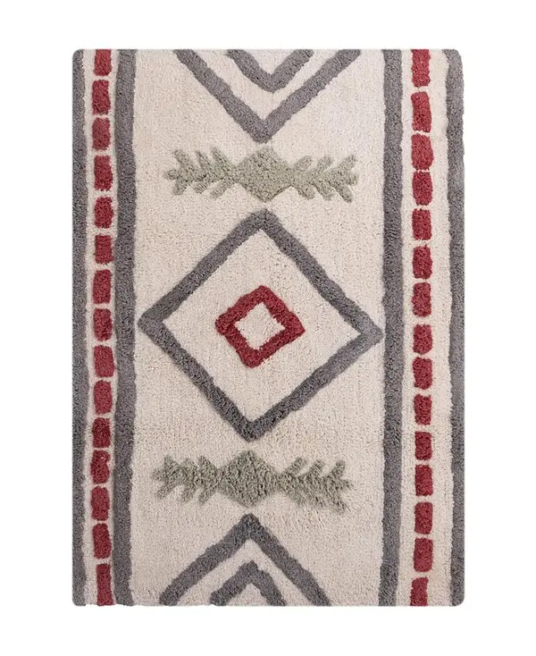 GAURI KOHLI Gohana Bath Mat, 36 L X 24 W - Multicolored